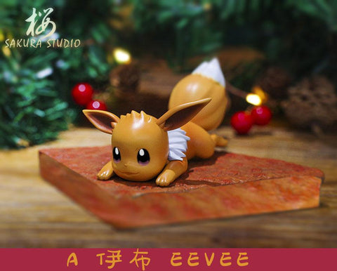 Four Season of Eevee Family - Pokemon Resin Statue - SAKURA Studio [In ...